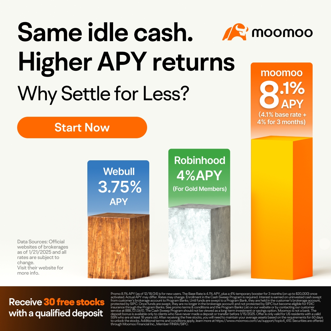 Moomoo Cash Sweep | Boost Your Idle Cash with 3.85% APY